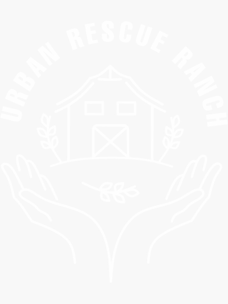 "Urban Rescue Ranch " Sticker for Sale by KellyyCooper | Redbubble