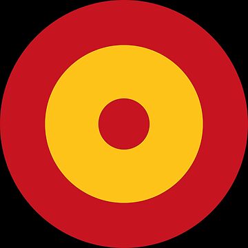 "Roundel of the Spanish Air Force" Sticker for Sale by avionbubble ...