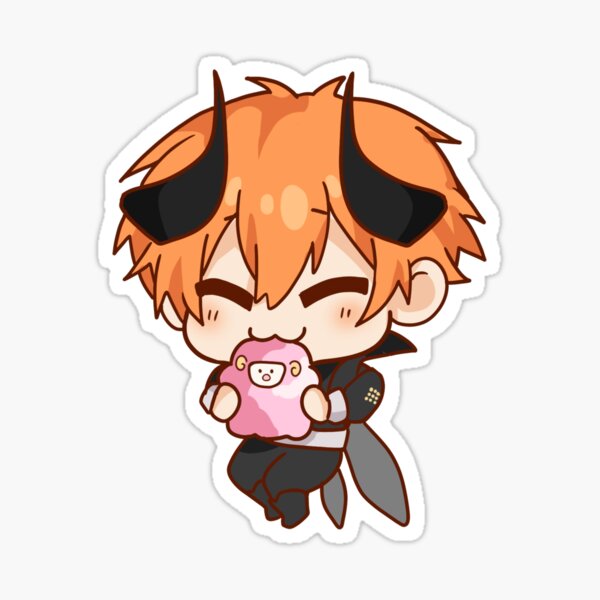 "Beelzebub Sticker" Sticker for Sale by strawberriichii | Redbubble