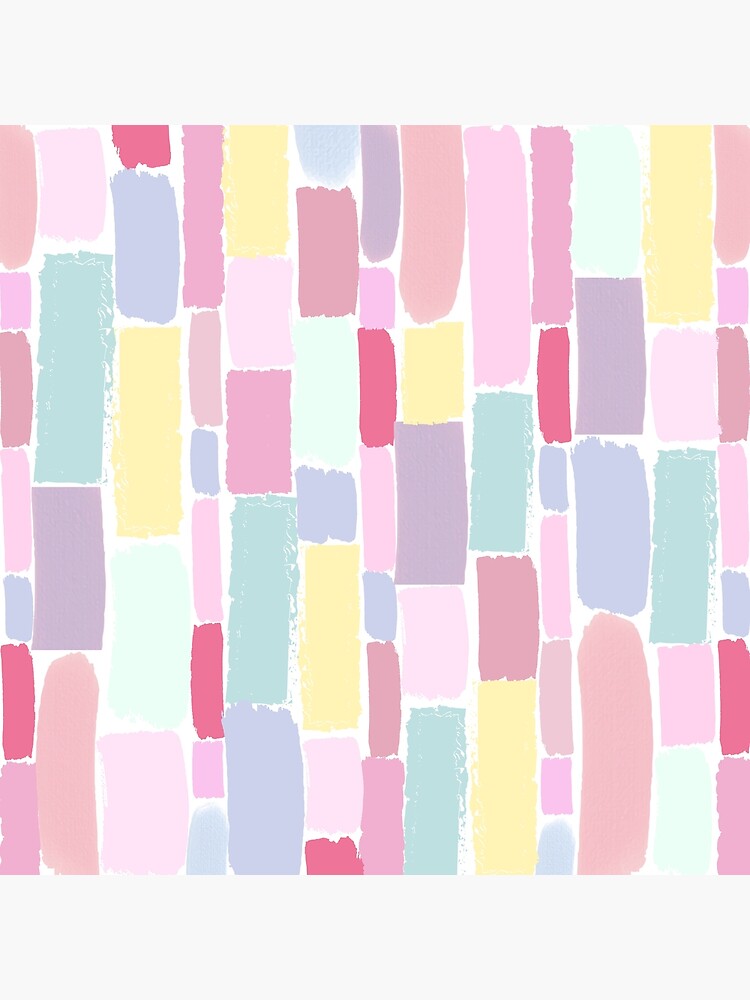 "Pastel Blocks" Poster for Sale by AtHomeWithGrace | Redbubble