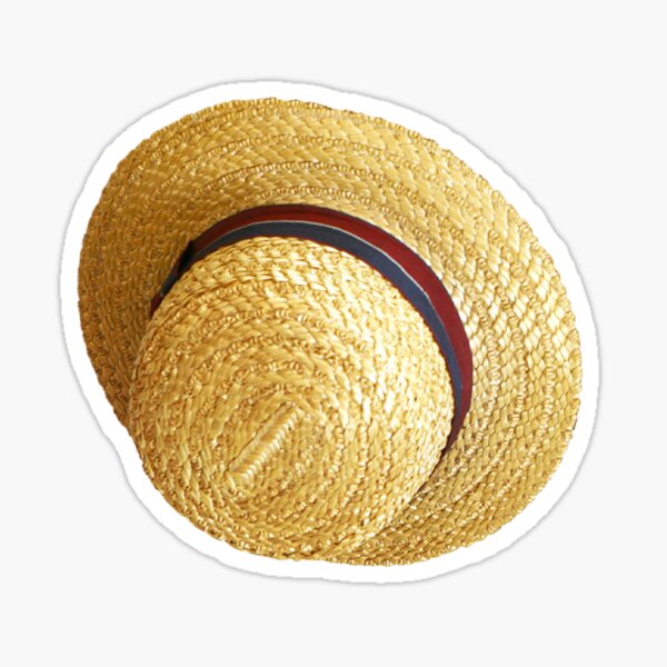 "straw hat" Sticker for Sale by Alexandermo | Redbubble