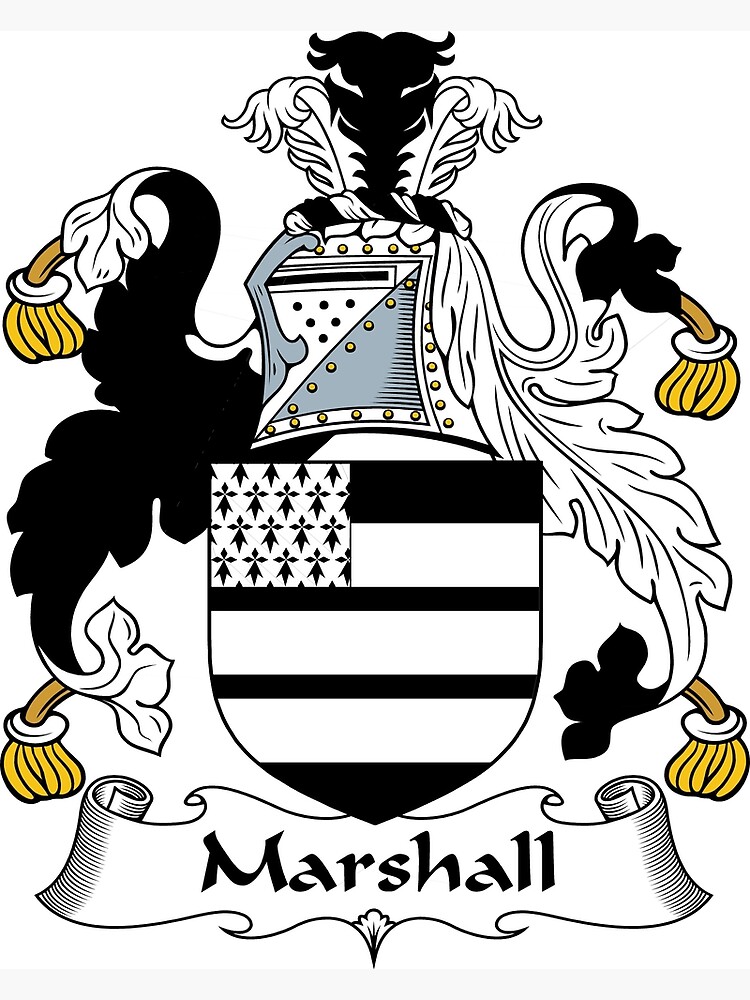 "Marshall II" Art Print for Sale by HaroldHeraldry | Redbubble