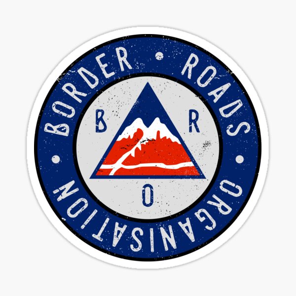 "Border Roads Organisation - BRO Logo" Sticker for Sale by ...