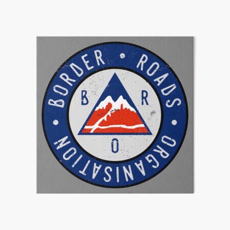 "Border Roads Organisation - BRO Logo" Art Board Print for Sale by ...
