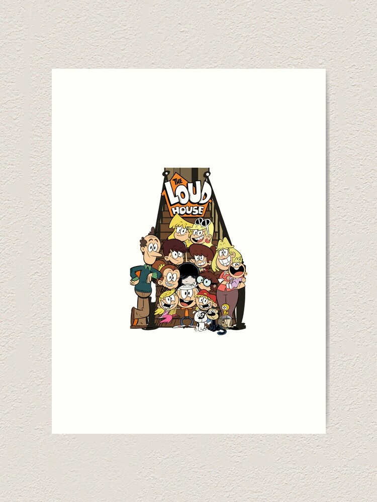 " The Loud House" Art Print for Sale by didiboyes | Redbubble