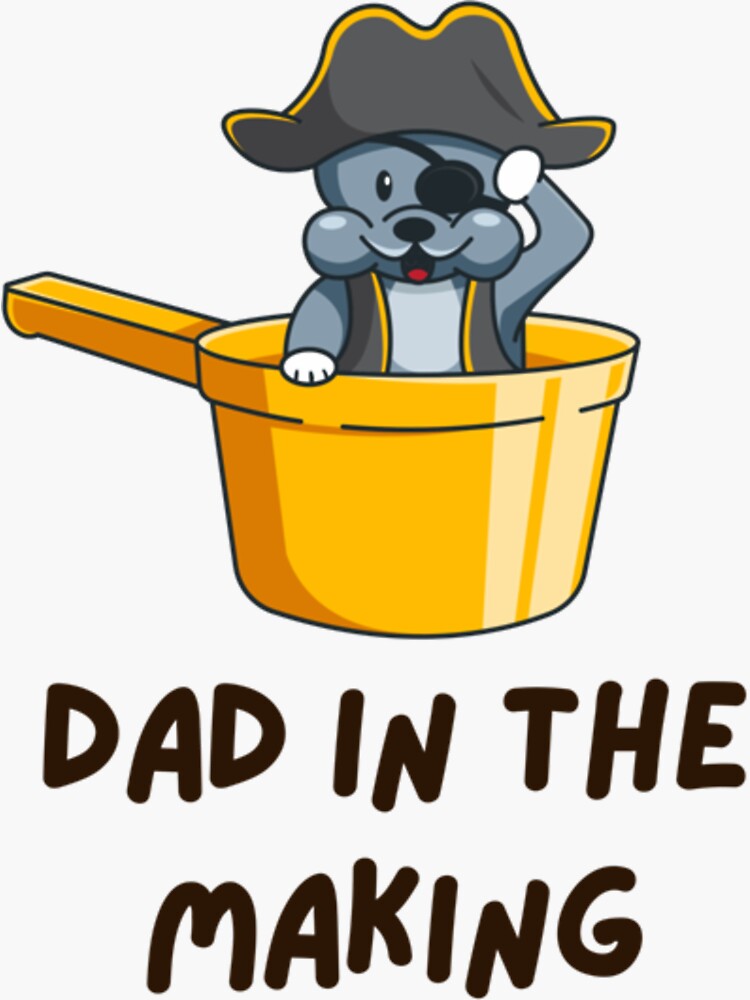 "Mouse Dad In The Making- Limited Edition | Perfect Gift" Sticker for ...