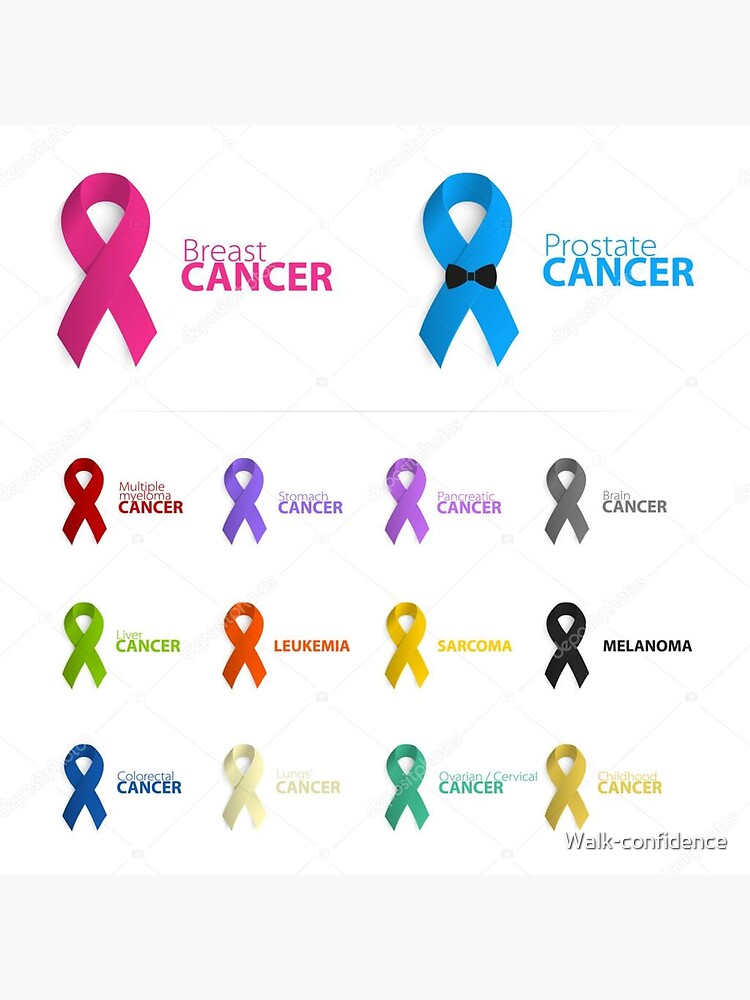 "Cancer logos" Sticker for Sale by Walk-confidence | Redbubble