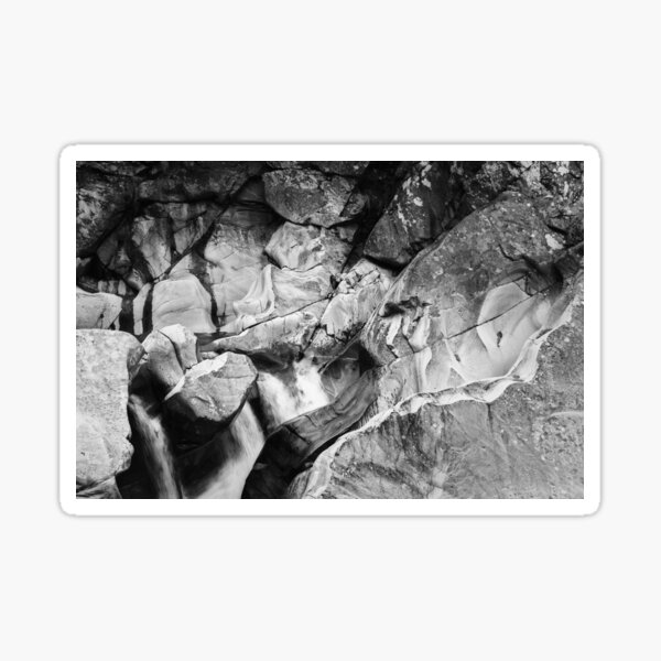 "River Garry: Rocks and Water 4" Sticker for Sale by ShinyPhoto | Redbubble