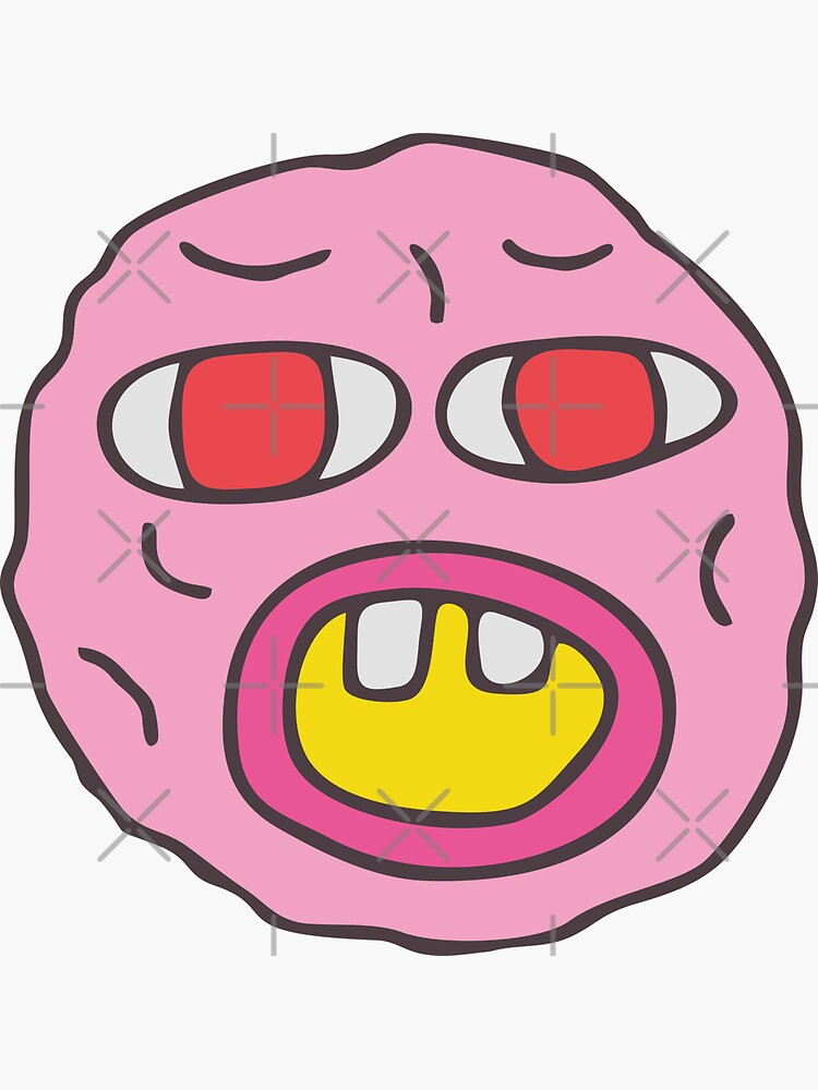 "Tyler The Creator Pink Face" Sticker for Sale by winnabby | Redbubble