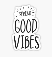 Good Vibes Only: Stickers | Redbubble