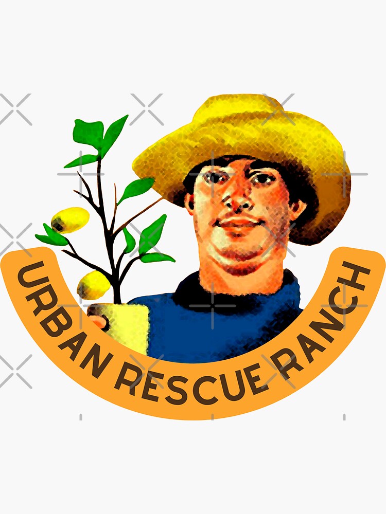 "The Urban Rescue Ranch, Urban Rescue Ranch, " Sticker for Sale by ...
