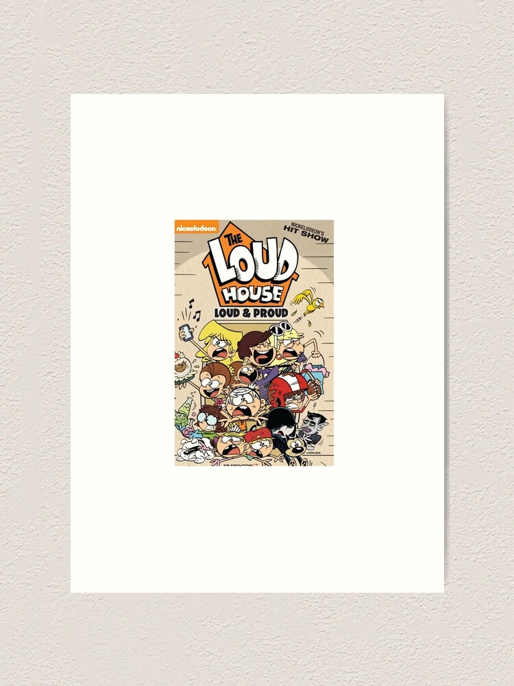 " The Loud House" Art Print for Sale by didiboyes | Redbubble