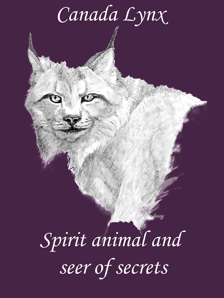 "Canada Lynx Spirit Animal" T-shirt for Sale by RKOriginals | Redbubble ...
