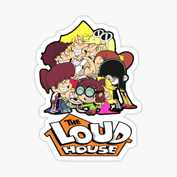 " The Loud House" Sticker for Sale by didiboyes | Redbubble