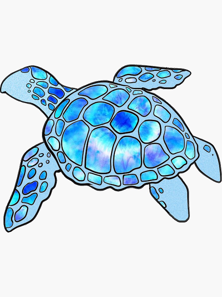 "sea turtle " Sticker for Sale by arianaCadele | Redbubble