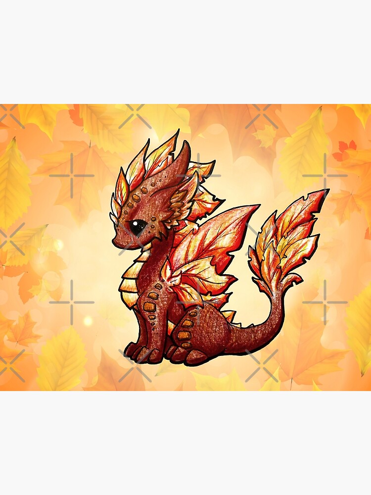 "Autumn Dragon" Art Print by bgolins | Redbubble