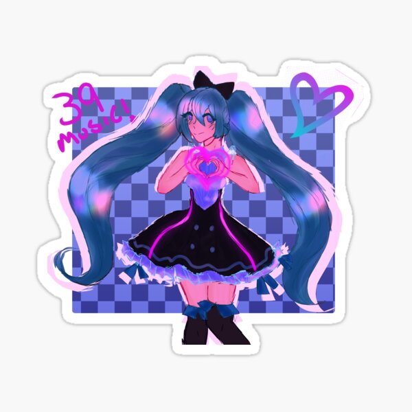 "Hatsune Miku Magical Mirai" Sticker for Sale by Midori-P | Redbubble