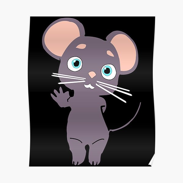 Póster «ratón Cocomelon Personajes Clásico» de mcdunnburryv | Redbubble