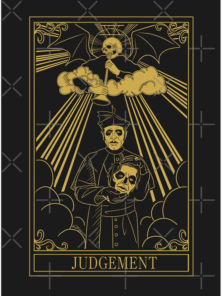 "Judgement Ghost Tarot Card" Sticker for Sale by Zombielici0us | Redbubble
