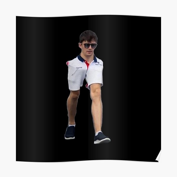 "Charles Leg Legclerc - Formula 1 Oil Paint" Poster for Sale by Harley ...