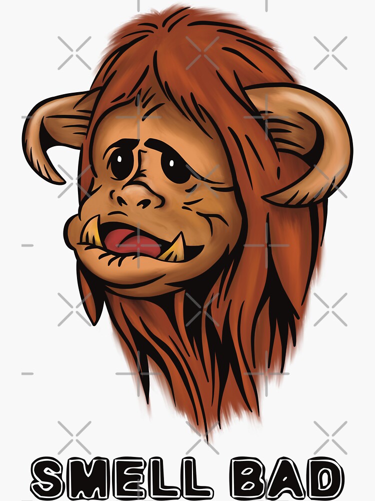 "Ludo labyrinth smell bad" Sticker for Sale by HBKCreations | Redbubble