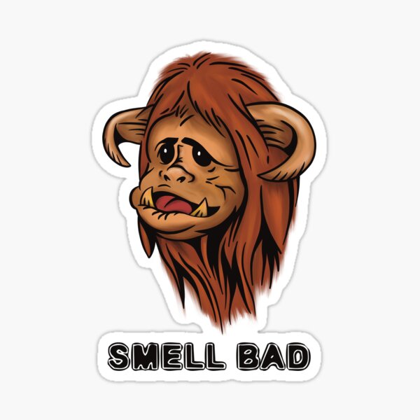 "Ludo labyrinth smell bad" Sticker for Sale by HBKCreations | Redbubble