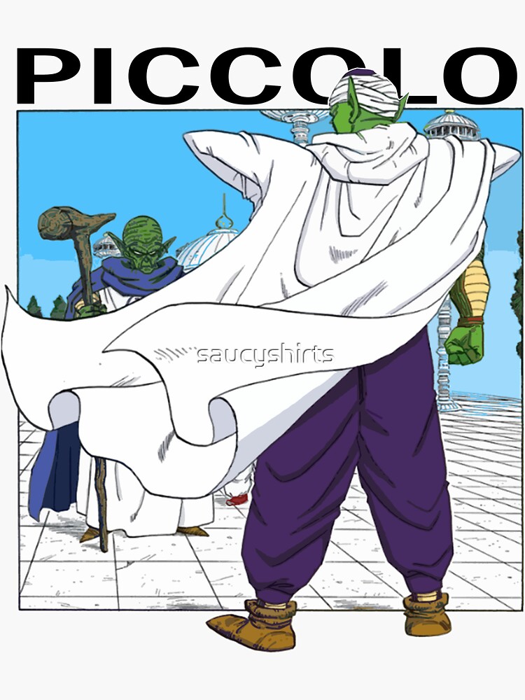 "Piccolo | Kami | Dragon Ball Z | Manga | Cover | Art" Sticker for Sale ...