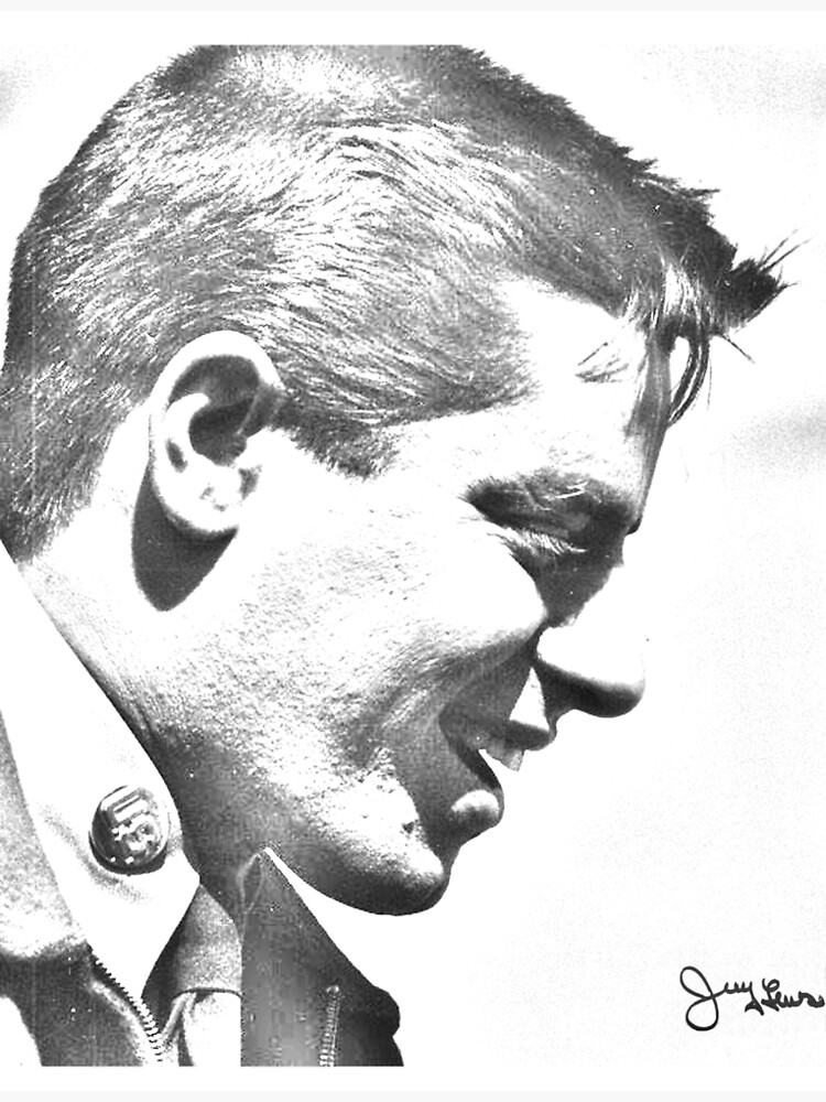 "Jerry Lewis profile sketch" Art Print for Sale by Classickat | Redbubble