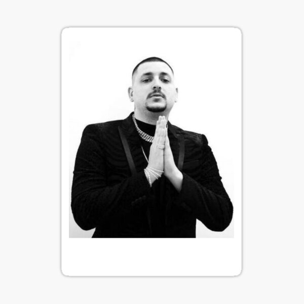 "Mad clip rapper praying" Sticker for Sale by GusTheSkeleton | Redbubble