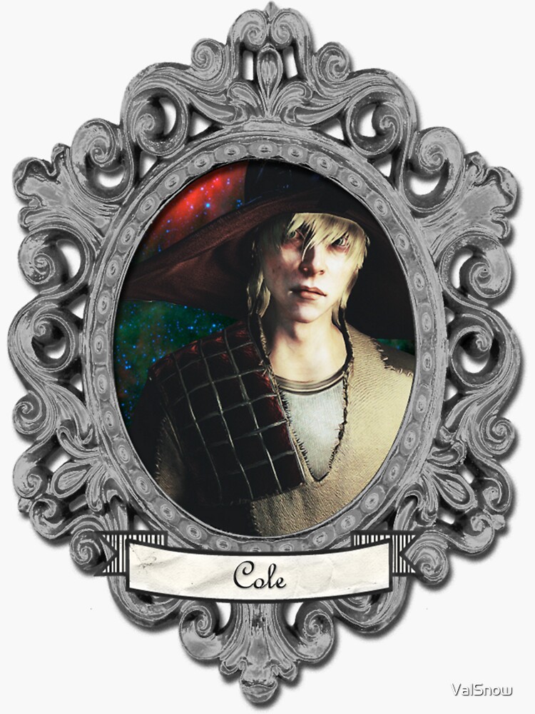 "Cole" Sticker for Sale by ValSnow | Redbubble