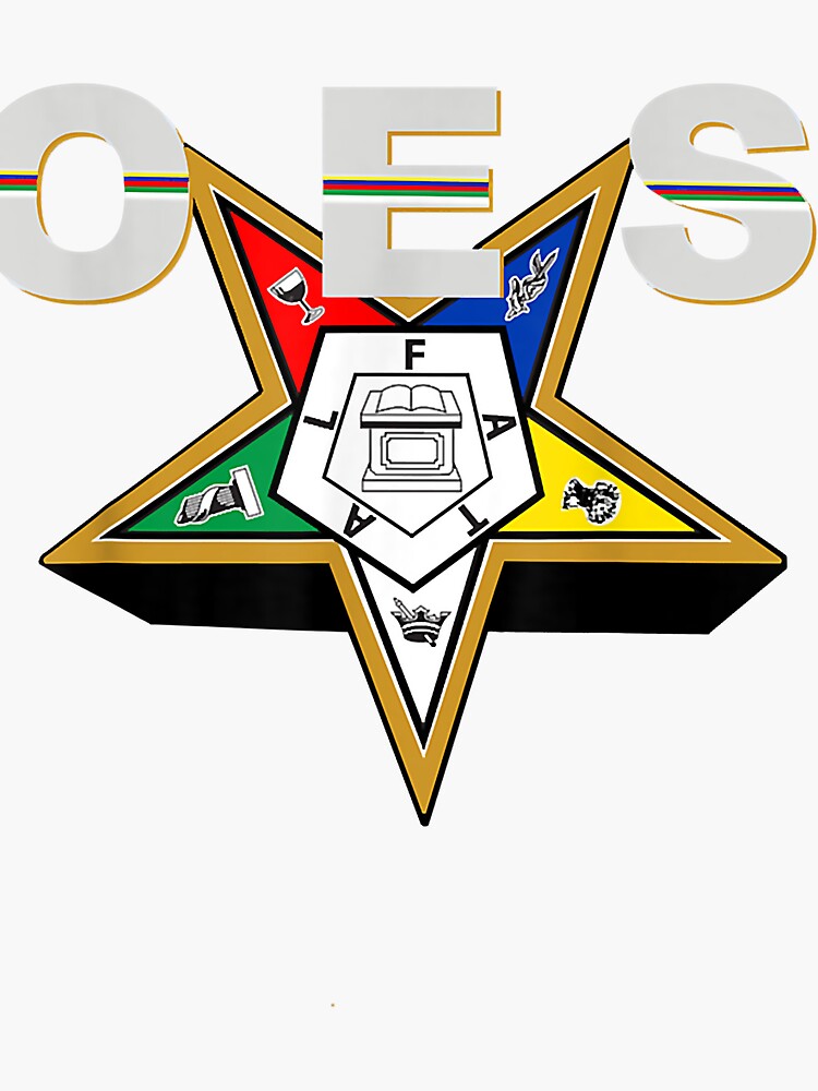 Order Of The Eastern Star Sticker For Sale By StarfishsUSA Redbubble order-of-the-eastern-star-sticker-for-sale-by-starfishsusa-redbubble
