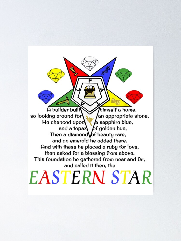 "Order Of The Eastern Star OES Quote Fatal Diva Sisterhood" Poster for ...