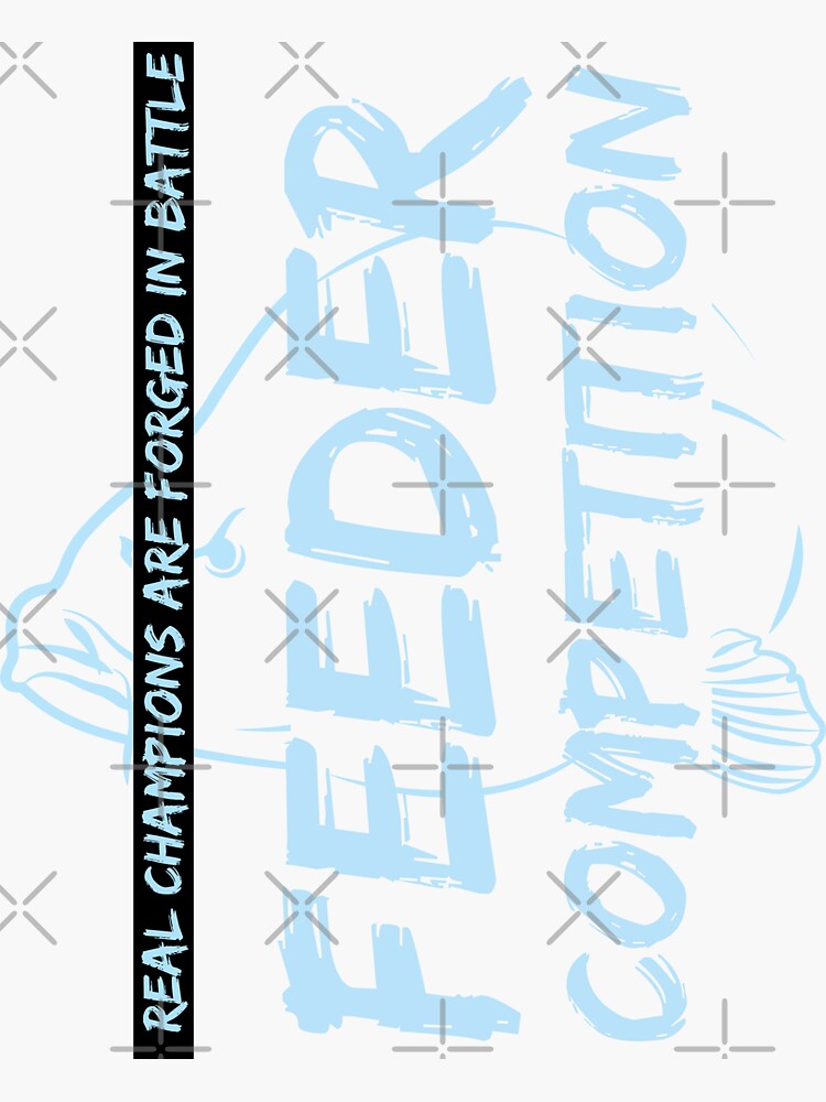"Feeder competition - feeder fishing" Sticker for Sale by ...