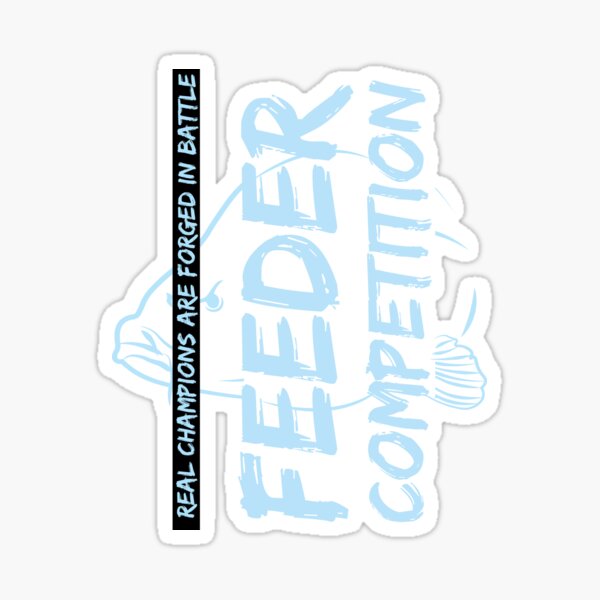 "Feeder competition - feeder fishing" Sticker for Sale by ...