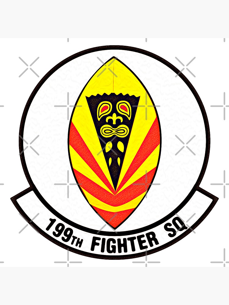 "199th Fighter Squadron (U.S. Air Force) Seal" Sticker for Sale by ...