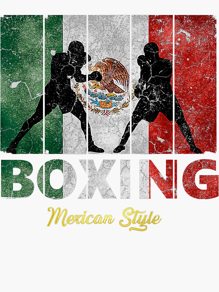 "Mexican Vintage style boxing Great Boxing " Sticker for Sale by ...