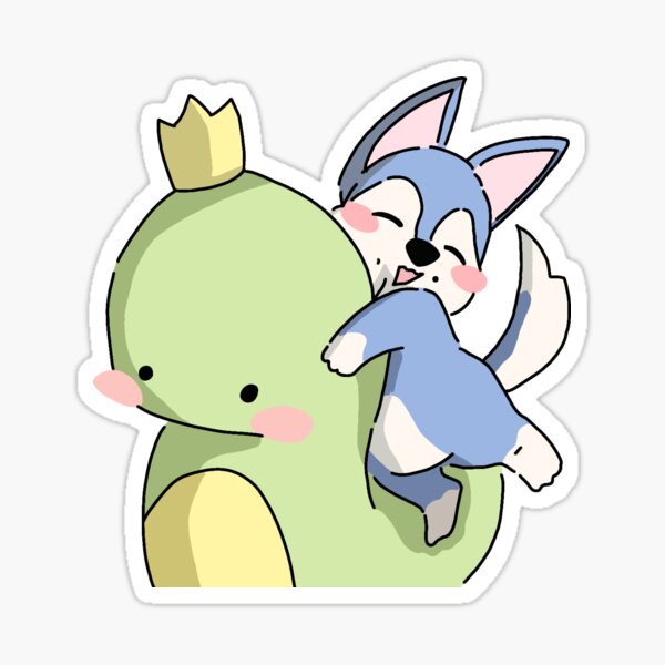 "[SKZ] Bang Chan with wormdino" Sticker for Sale by ambrosiaunicorn ...