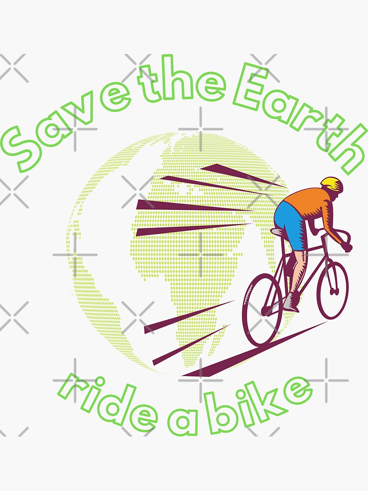 "Cycling:Save the Earth ride a bike!: Gift idea for cyclists from the ...
