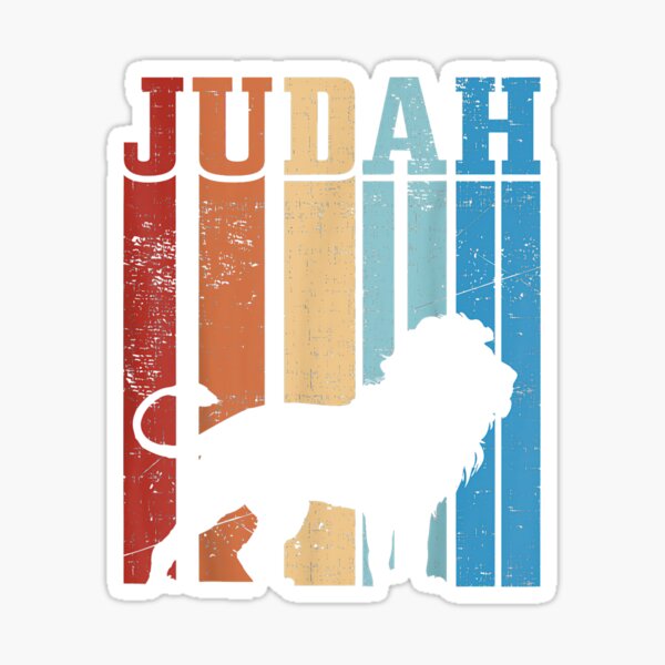 "Lion of Judah design, Hebrew Israelite design " Sticker for Sale by ...
