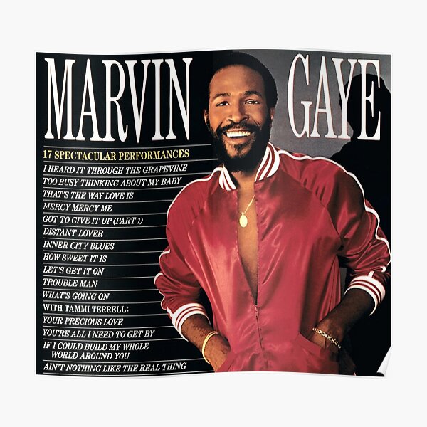 "MARVIN GAYE ALBUM 2022 ATINCANTIK1" Poster for Sale by mquince2y ...