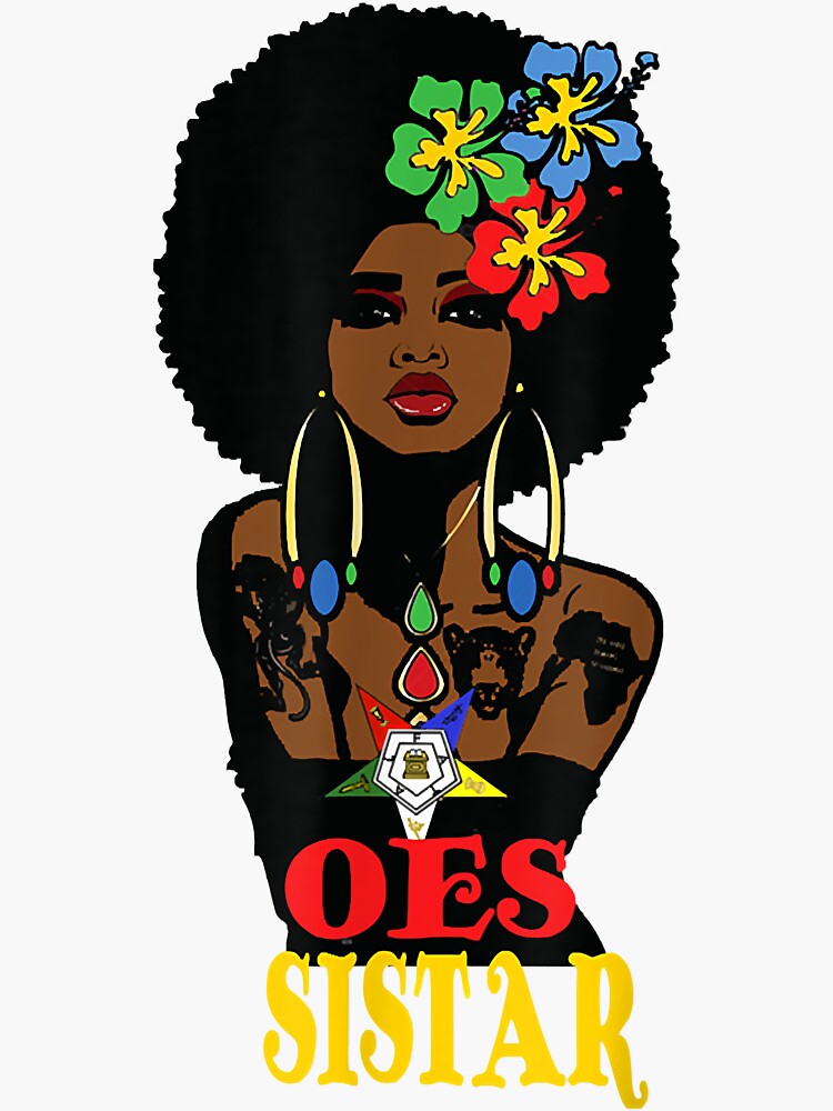 "Order Of The Eastern Star OES Sistar Diva Fatal Sisterhood " Sticker ...