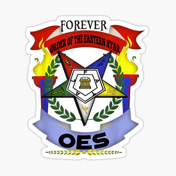 "Order Of The Eastern Star OES Sisters of Color Diva Fatal " Sticker ...