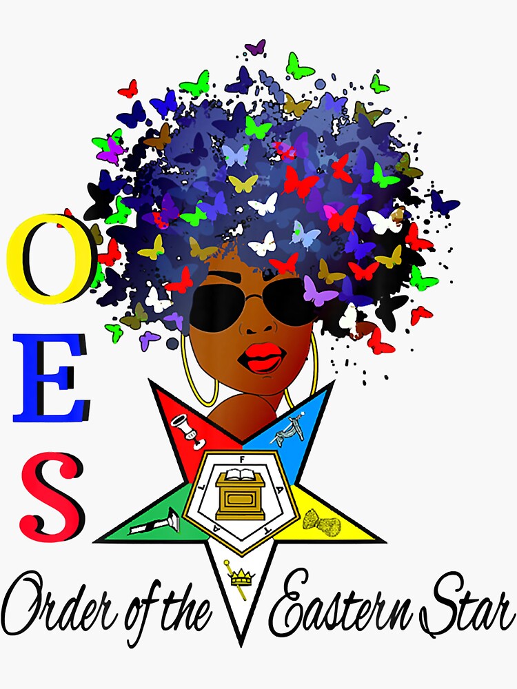 "Order Of The Eastern Star Sisters Of Color" Sticker for Sale by ...