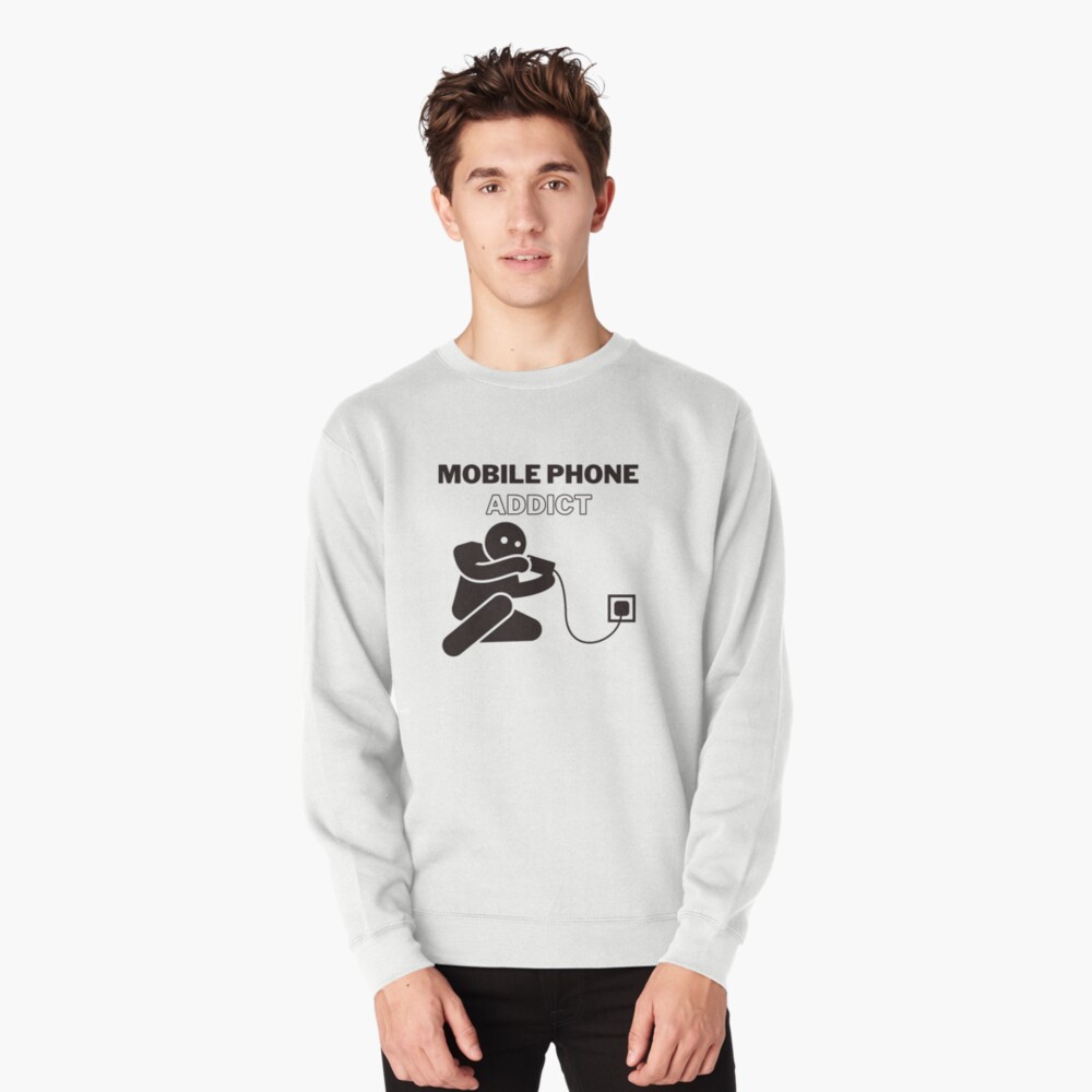 "Mobile Phone Addiction Smartphone" Sticker for Sale by thesleepbum ...