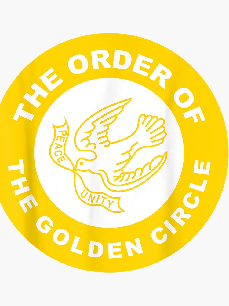 "Order of the Golden Circle T Shirt OES Eastern Star Tee " Sticker for ...