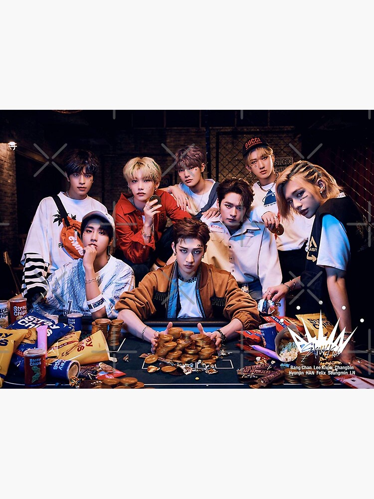 "All in STRAY KIDS SKZ LOGO kpop circle signatures autographs " Sticker ...