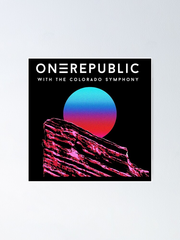 "RED ROCKS" Poster for Sale by BrittanyGreene | Redbubble