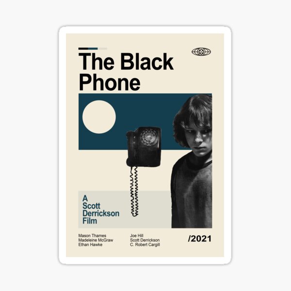 "The Black Phone" Sticker for Sale by LiuMann | Redbubble