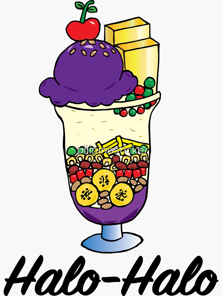 Halo Halo Weatherproof Sticker Scrapbooking Papercraft Paper, Party ...