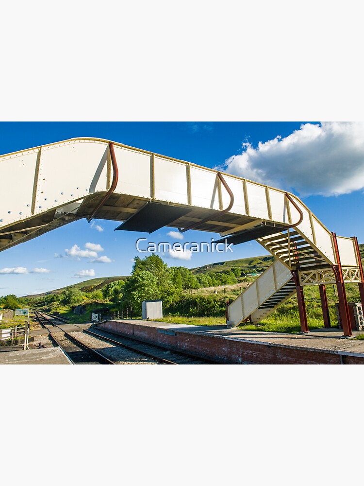 "Overhead Footbridge Blaenavon Railway Station" Sticker for Sale by ...